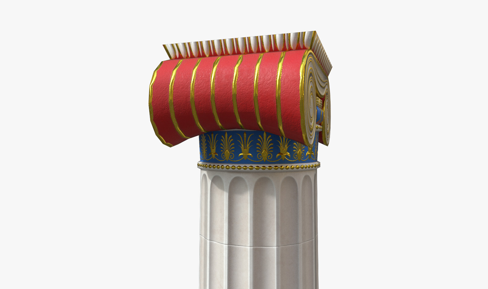ArtStation - Ionic Column Polychromy | Game Assets