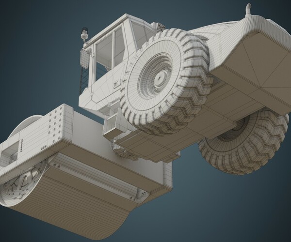 ArtStation - Compactor 1A | Game Assets