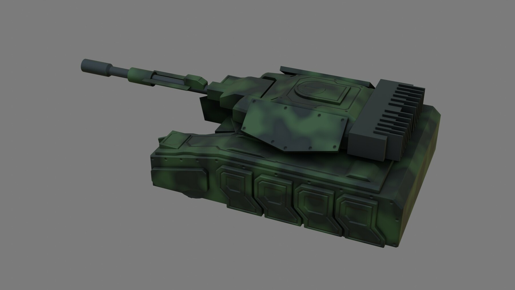 ArtStation - Sci-Fi Military Tank - Low Poly - Game Ready - PBR | Game ...