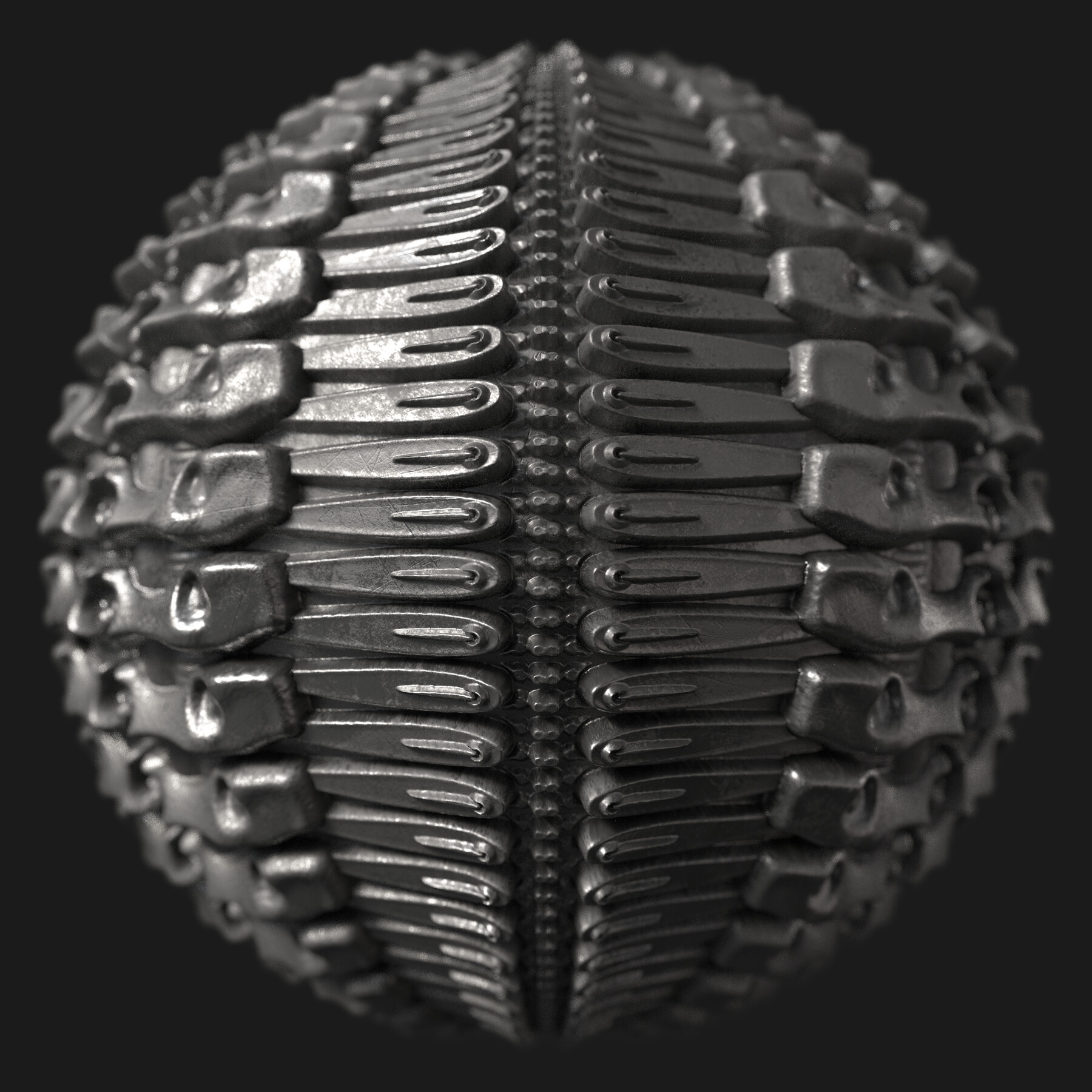 ArtStation - Alien Spaceship Giger Style PBR Procedural Material 001 ...