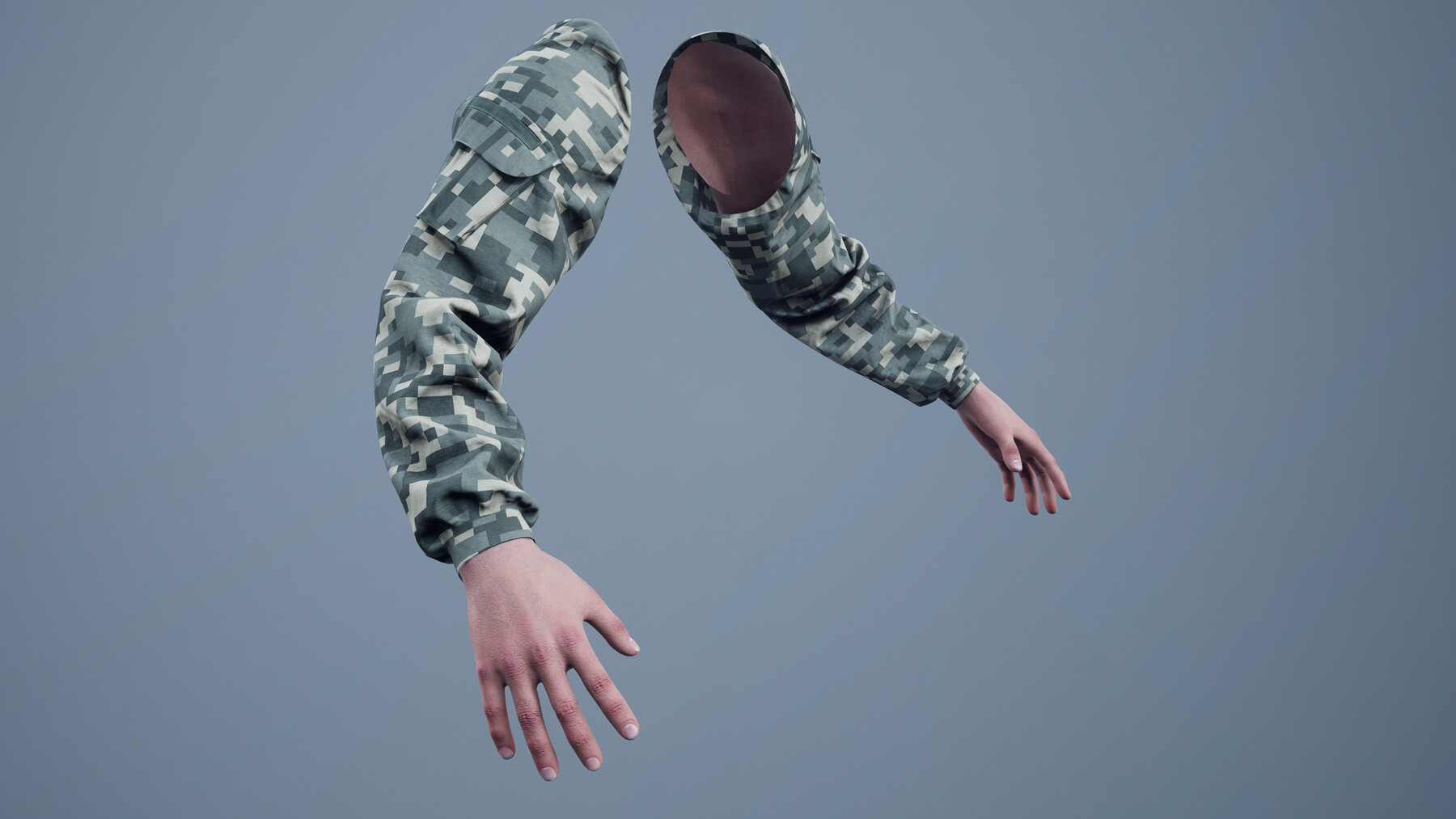 ArtStation - FPS First Person Arms - 04 | Game Assets