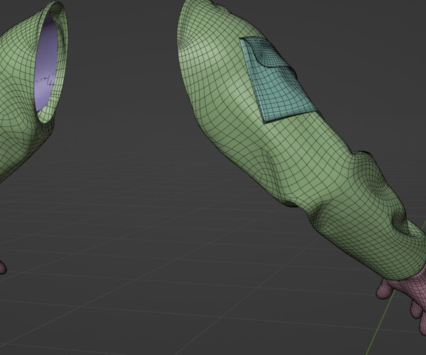 ArtStation - FPS First Person Arms - 04 | Game Assets