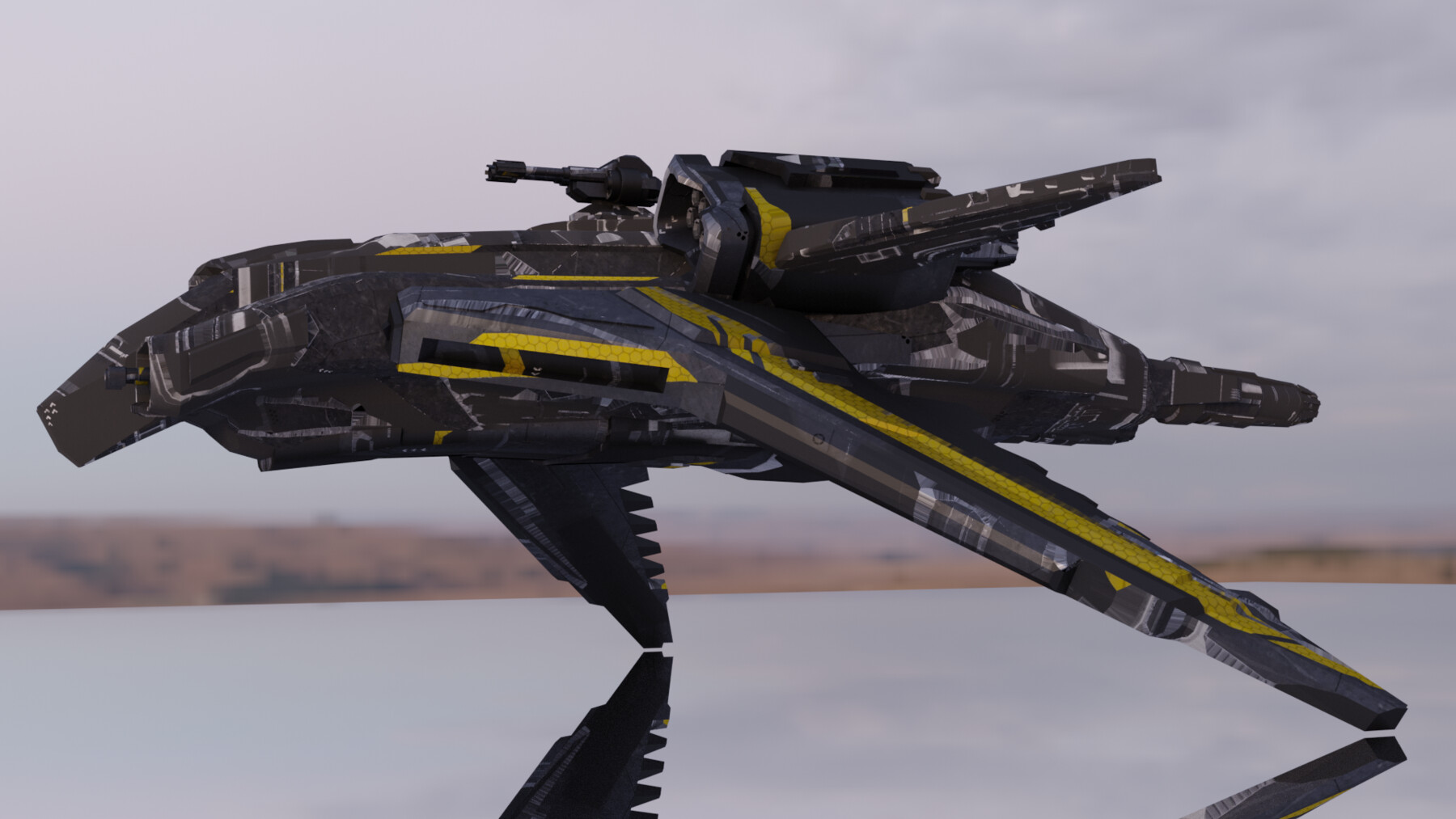 ArtStation - AIRCRAFT GAME READY 3D MODEL | Game Assets