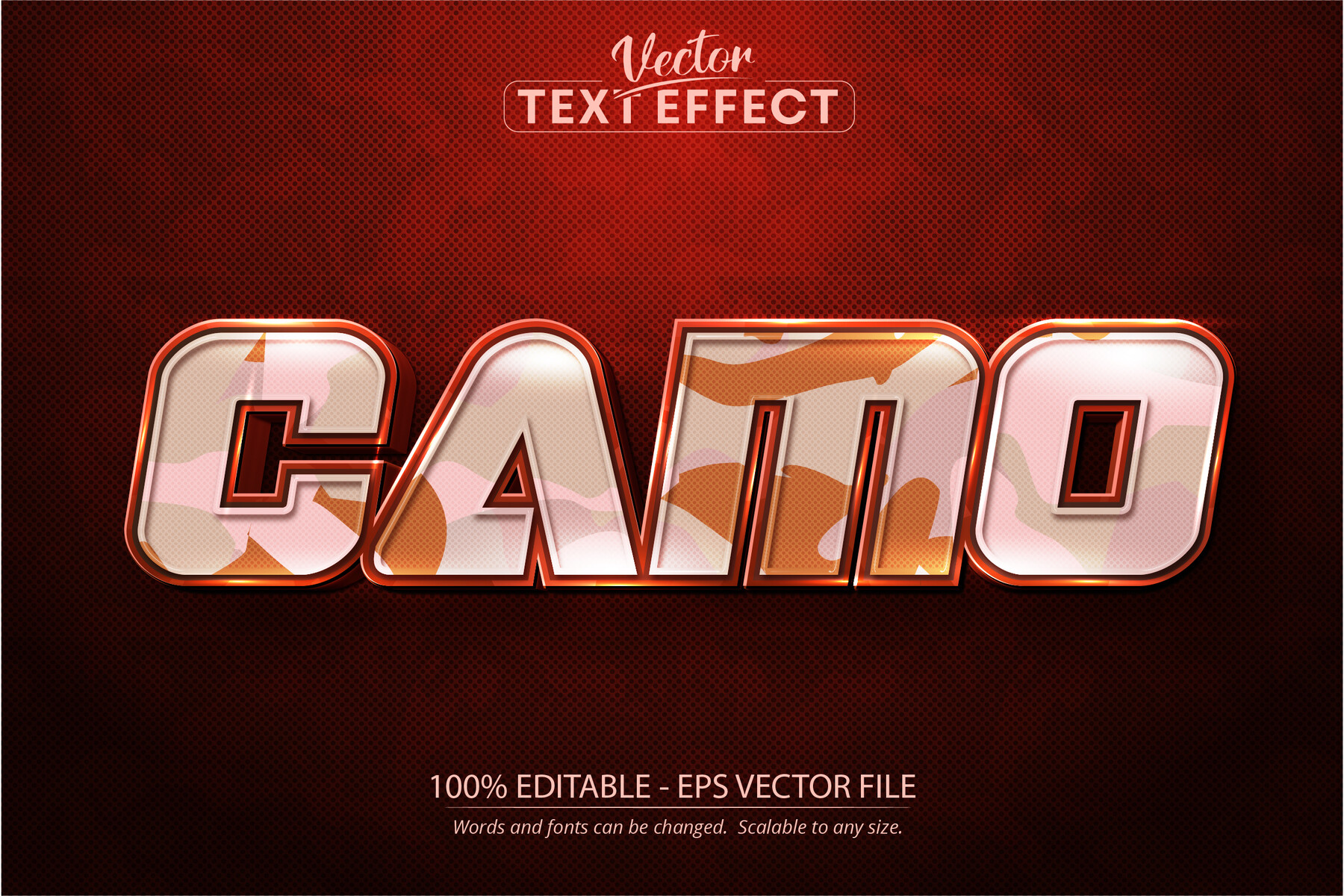 ArtStation - Editable text effect bundle vol.1 | Artworks