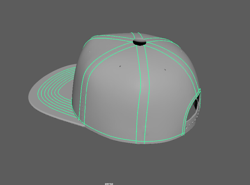 ArtStation - Cap baseball (MD/ Clo3d zprj project + fbx +obj) (.ZPRJ ...