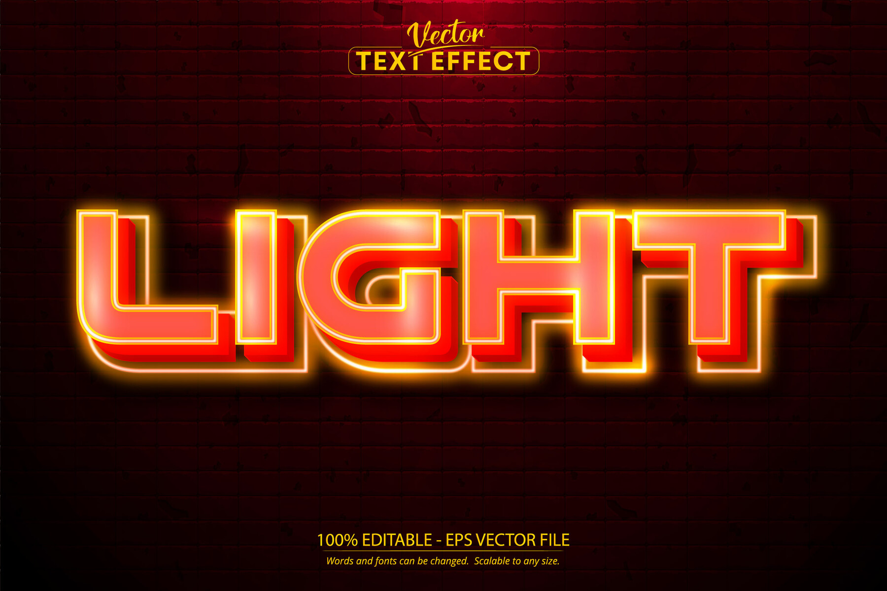 ArtStation - Editable text effect bundle vol.4 | Artworks