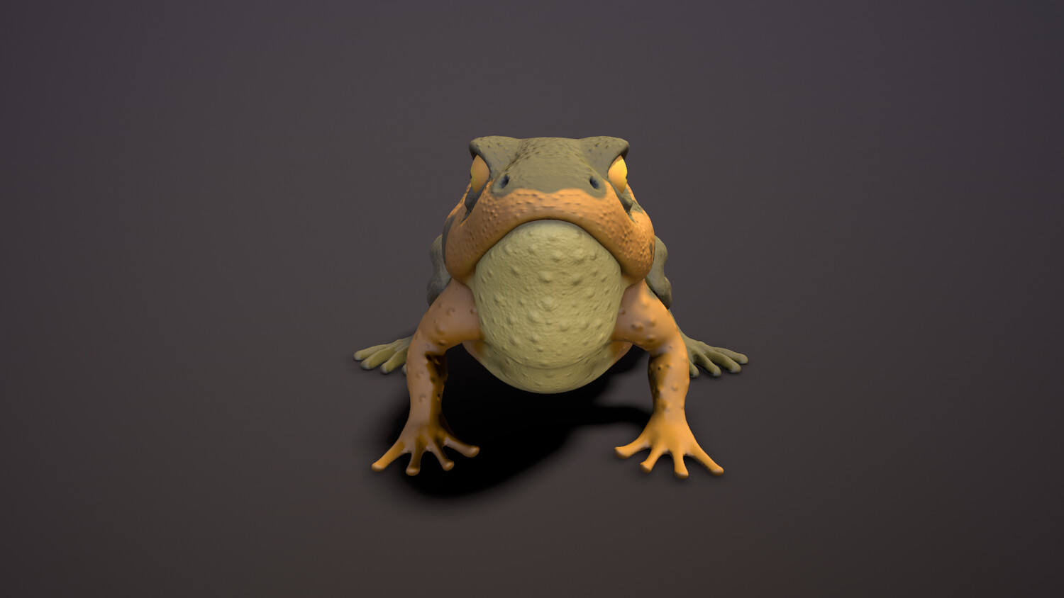 ArtStation - cartoon frog | Game Assets