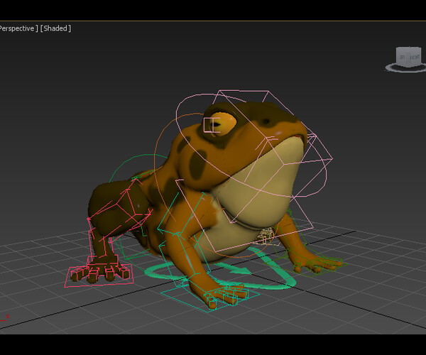 ArtStation - cartoon frog | Game Assets
