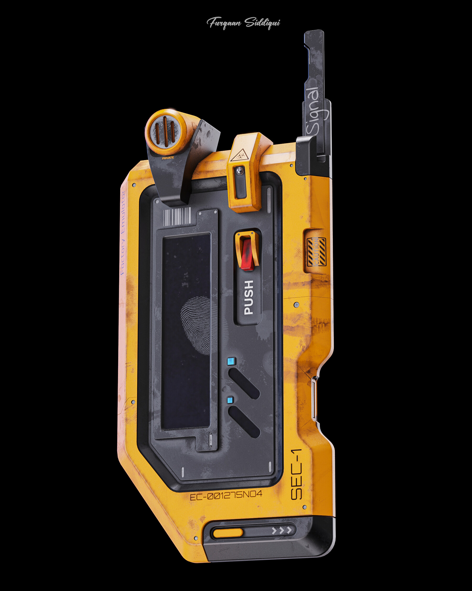 ArtStation - Sci-Fi Controller | Game Assets