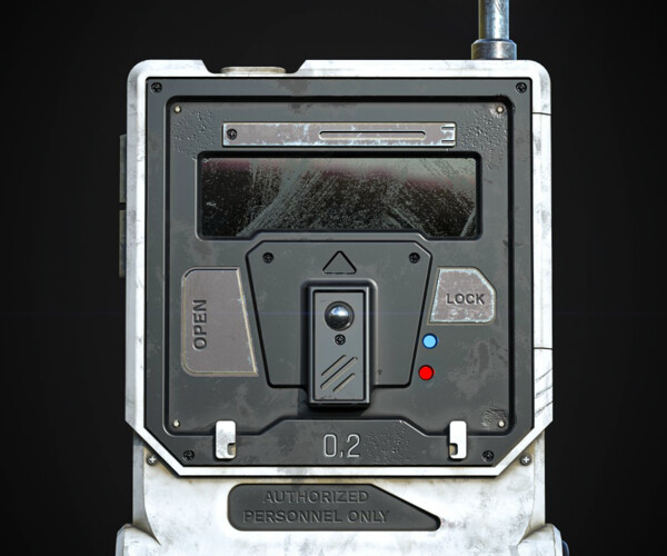 ArtStation - Sci-fi Remote Device 0.2 | Game Assets