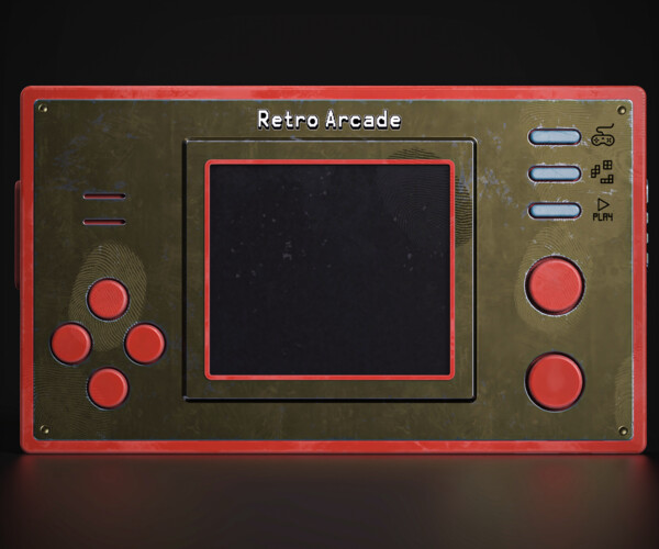 ArtStation - Retro Arcade Pocket Game | Game Assets
