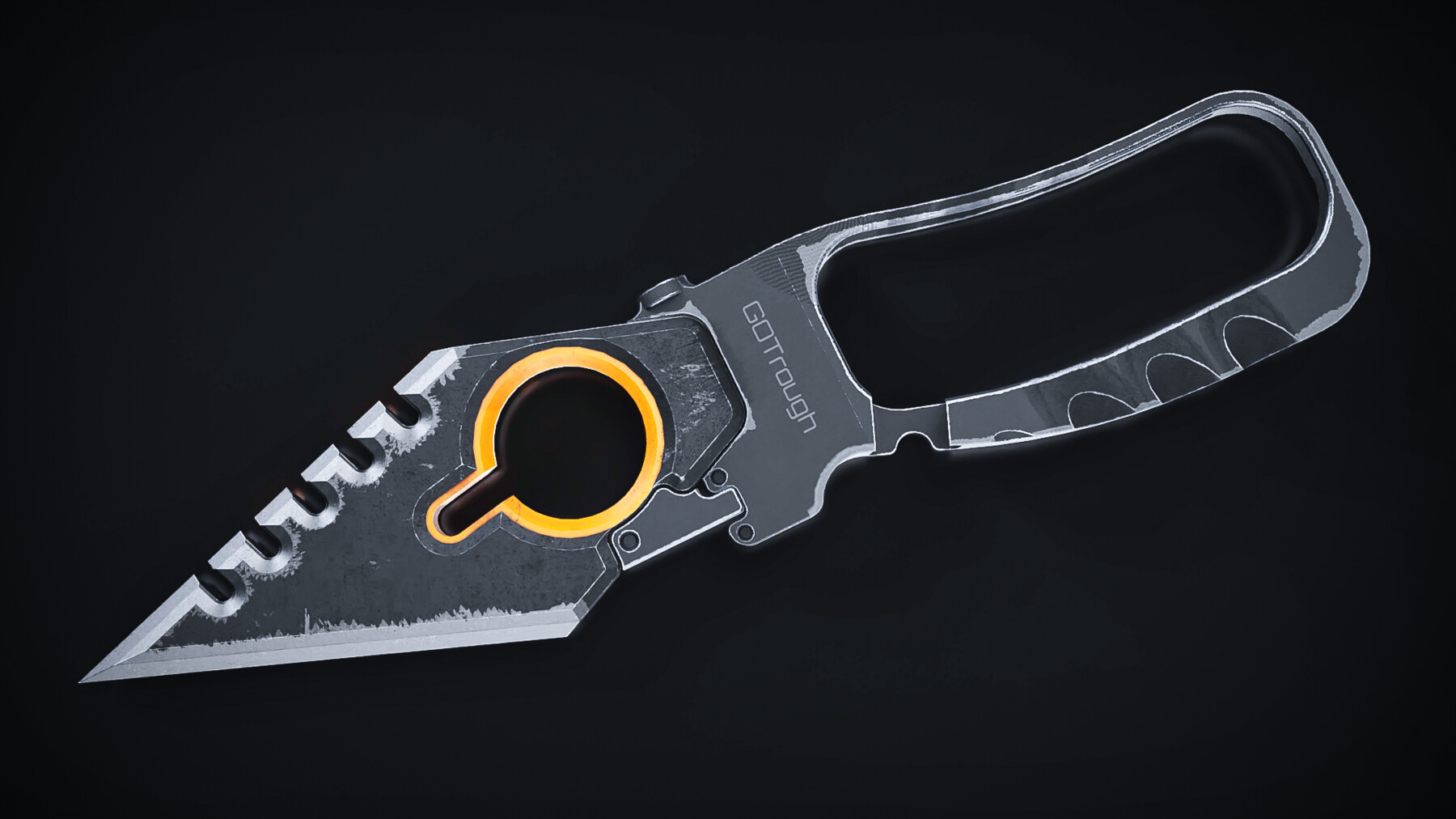 ArtStation - Sci-Fi Dagger PBR. | Game Assets