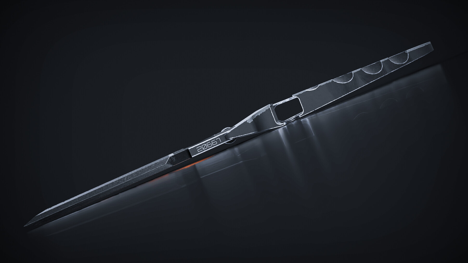 ArtStation - Sci-Fi Dagger PBR. | Game Assets