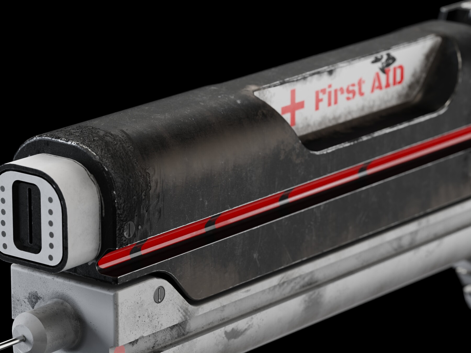 ArtStation - PBR Low poly Medical Gun | Game Assets