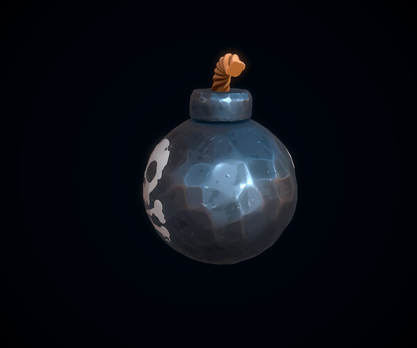 ArtStation - Stylized Bomb | Game Assets