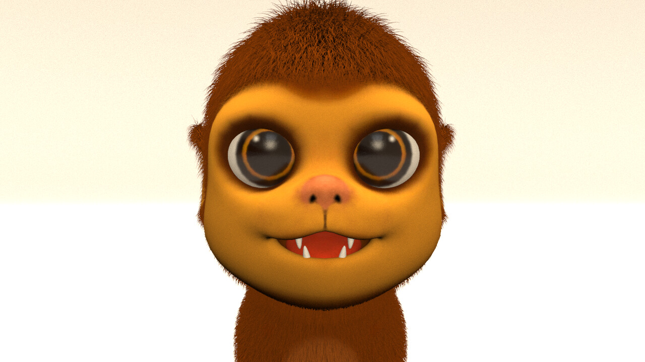 ArtStation - cartoon monkey | Game Assets