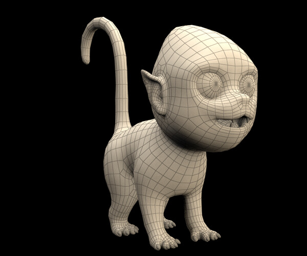 ArtStation - cartoon monkey | Game Assets