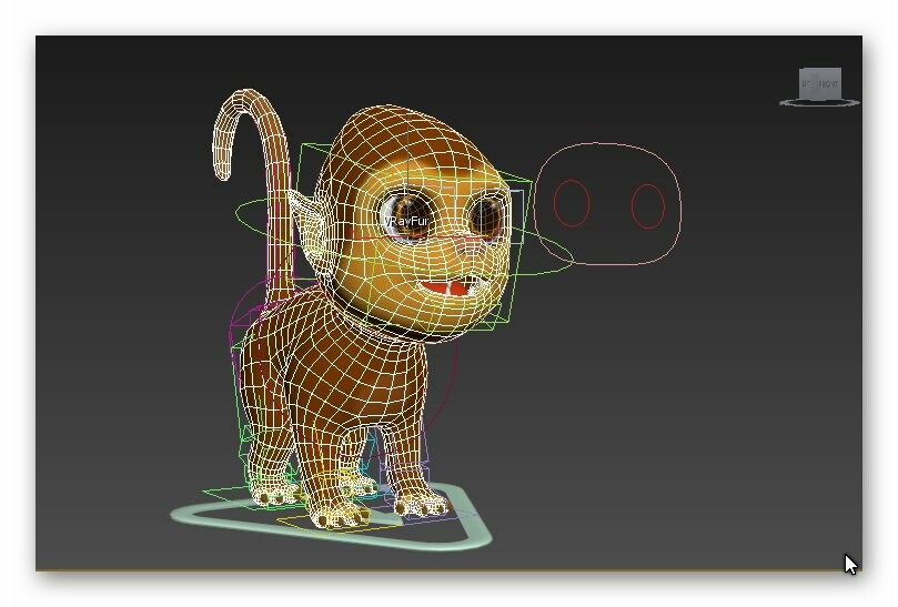 ArtStation - cartoon monkey | Game Assets