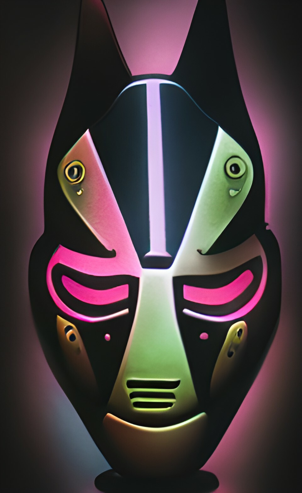 ArtStation - Mask Neon Bot Pack | Artworks