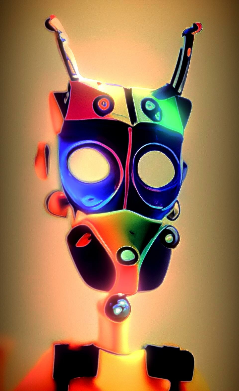 ArtStation - Mask Neon Bot Pack | Artworks