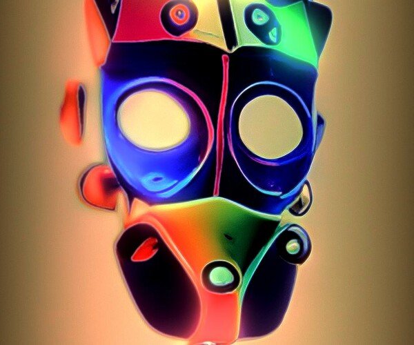 ArtStation - Mask Neon Bot Pack | Artworks