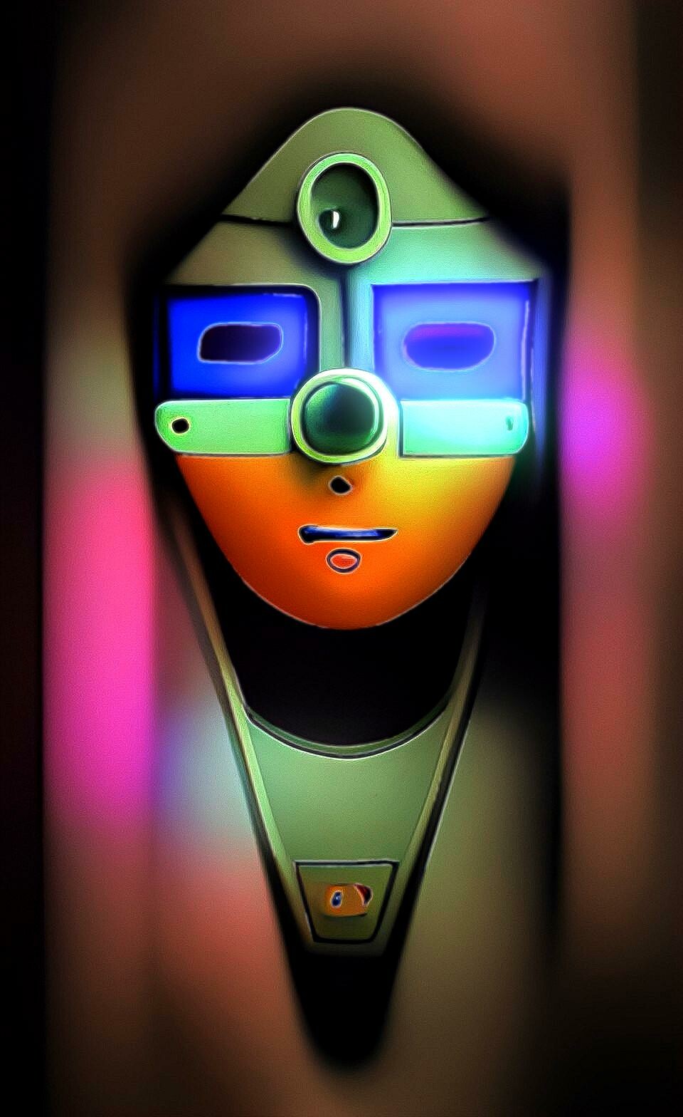 ArtStation - Mask Neon Bot Pack | Artworks