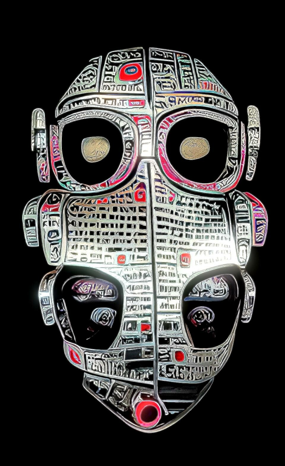 ArtStation - Mask Neon Bot Pack | Artworks