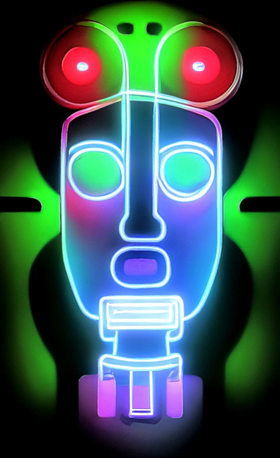 ArtStation - Mask Neon Bot Pack | Artworks