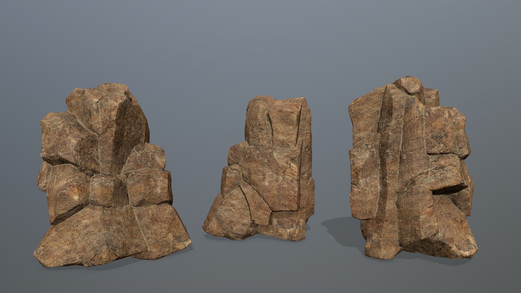 ArtStation - desert rocks | Game Assets