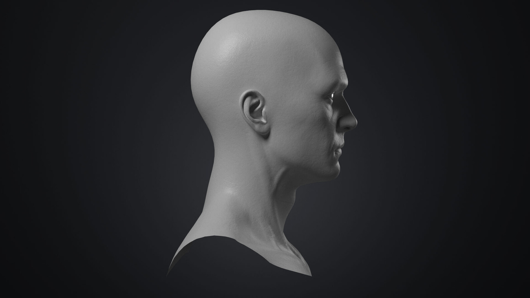 ArtStation - Male Head With Detailed Skin Texture | Resources