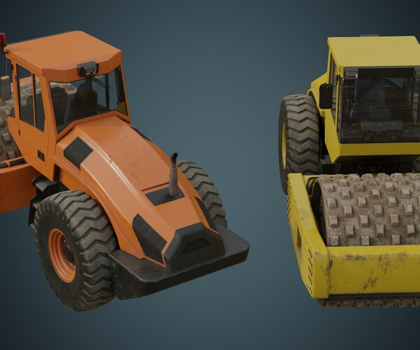 ArtStation - Compactor 2B | Game Assets