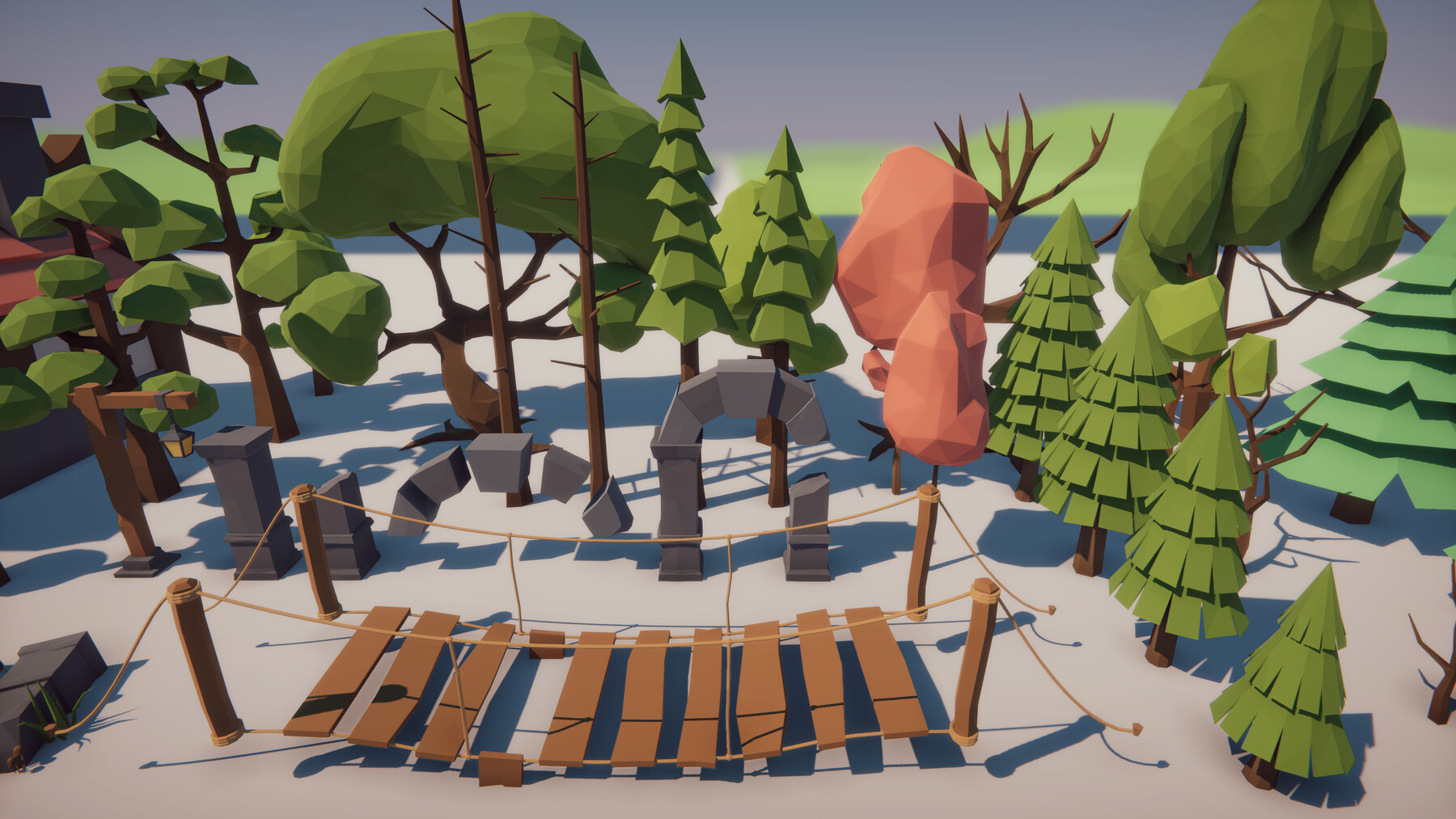 ArtStation - Low Poly Nature Pack - Asset for Unity 3D, Map and Models ...
