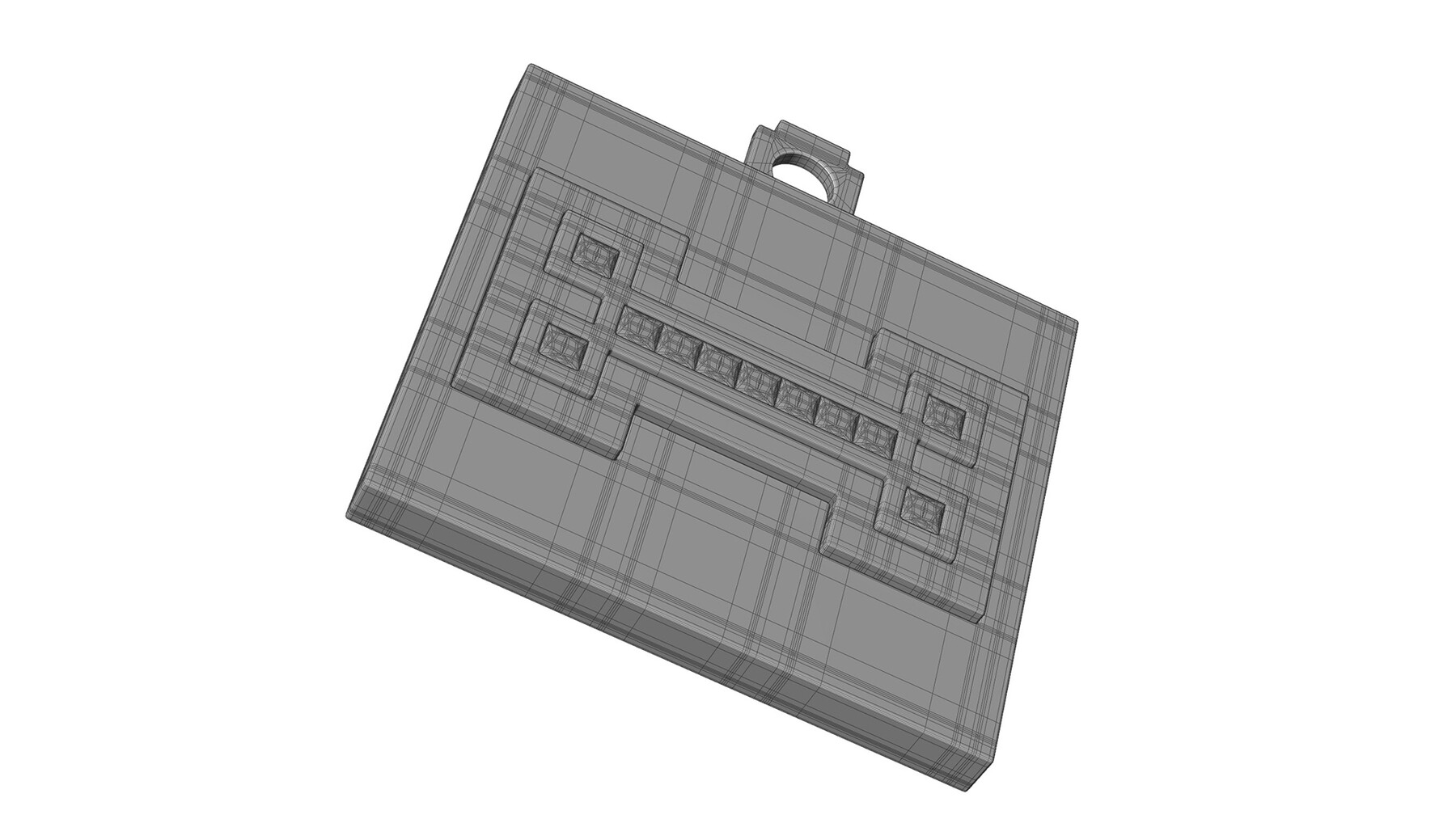 ArtStation - H Bone Pendant with Stones | Resources