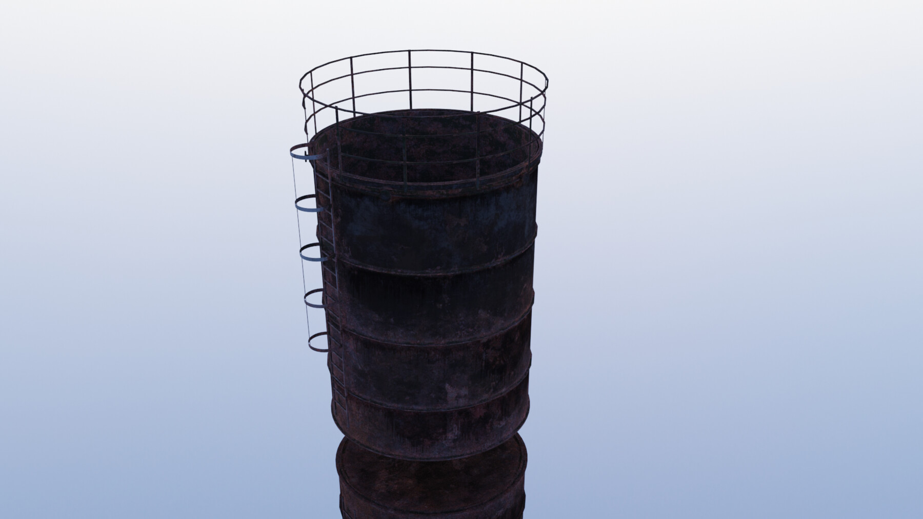 ArtStation - RUSTED STORAGE TANK GAME READY 3D MODEL | Resources