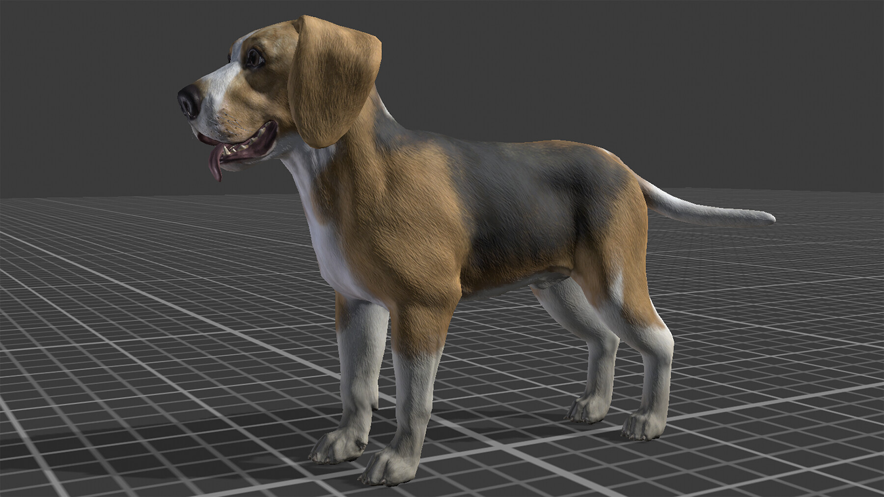 ArtStation - Dog - Beagle | Game Assets