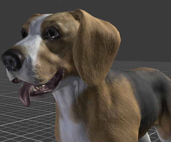 ArtStation - Dog - Beagle | Game Assets