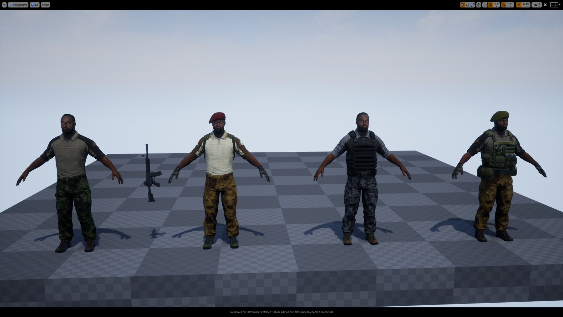 ArtStation - Mercenary | Game Assets