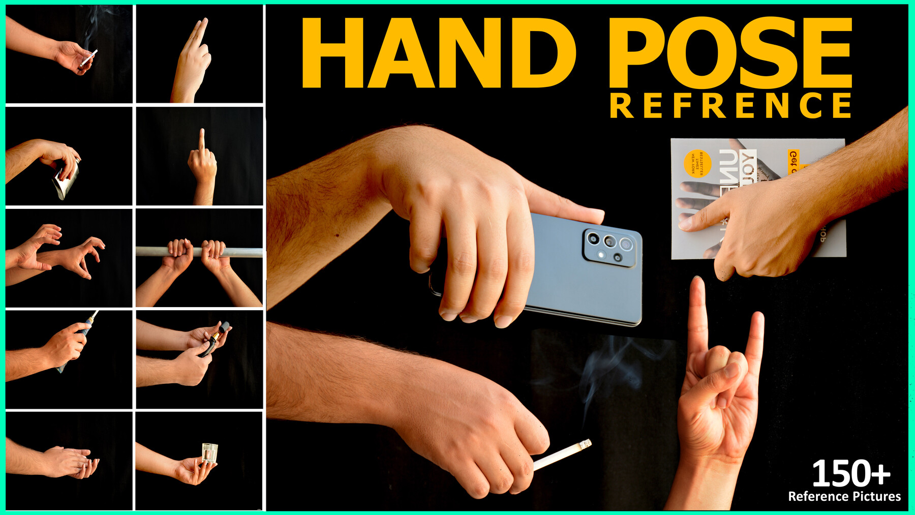 ArtStation - HAND POSE Image References | Resources