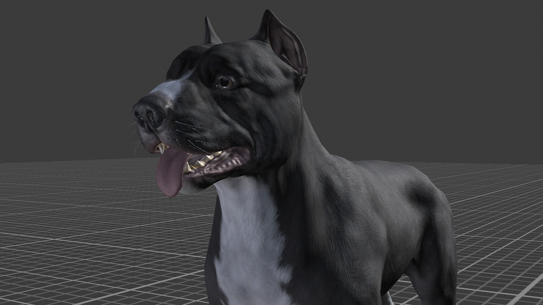 ArtStation - Dog - Pitbull | Game Assets