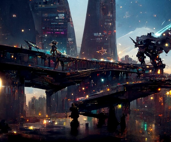 ArtStation - Cyber City | Artworks