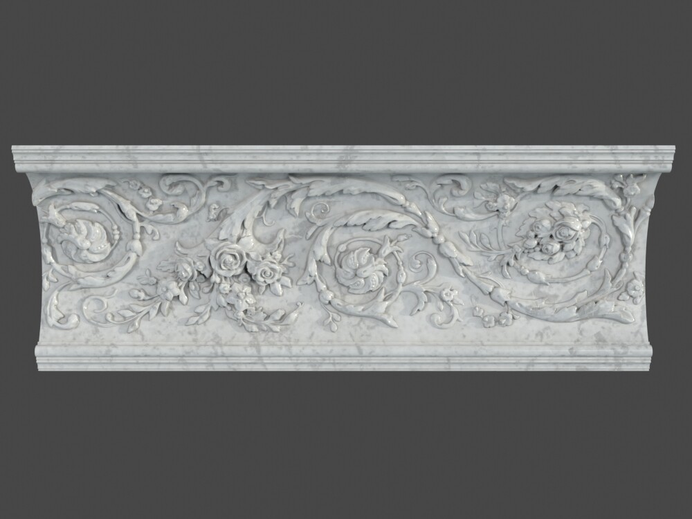 ArtStation - Textured Middle Poly Cornices-Collection 2 - 10 pieces ...