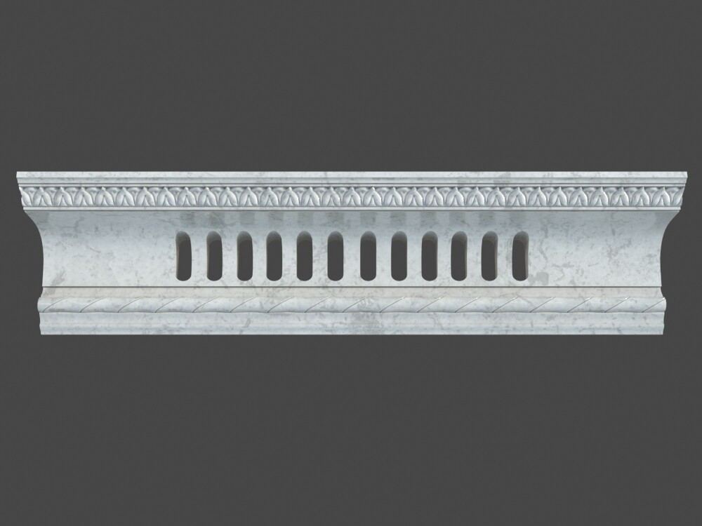 ArtStation - Textured Middle Poly Cornices-Collection 2 - 10 pieces ...