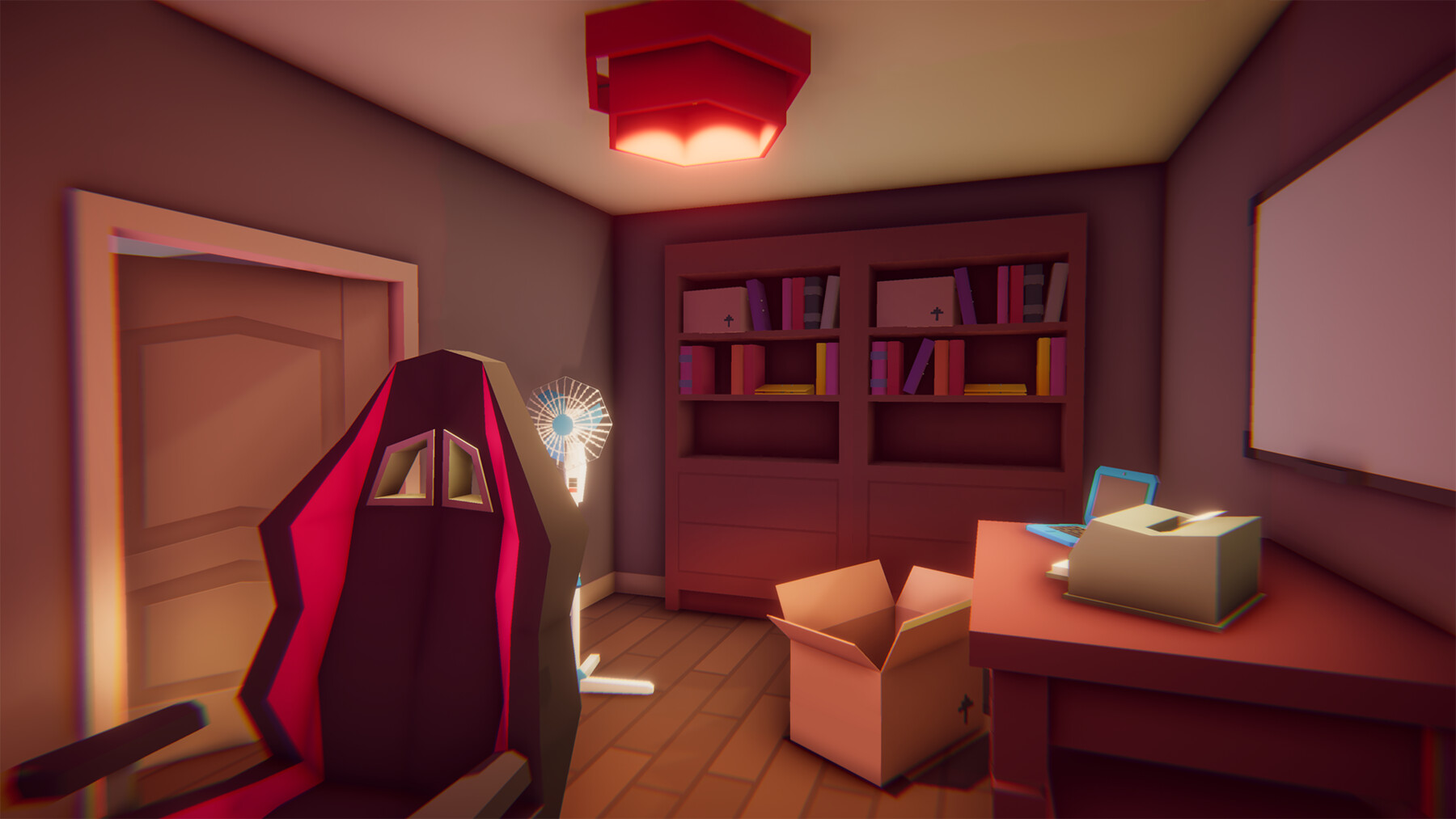 ArtStation - Low Poly House Interior | Game Assets
