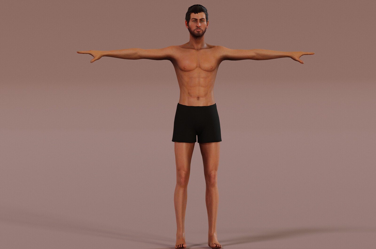 ArtStation - Male Base | Game Assets