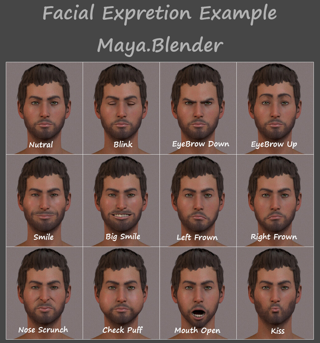 ArtStation - Male Base | Game Assets