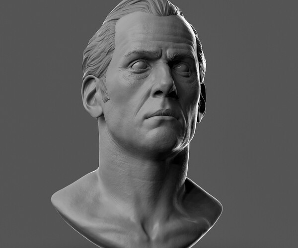 ArtStation - Male Portrait - Full Project | Resources
