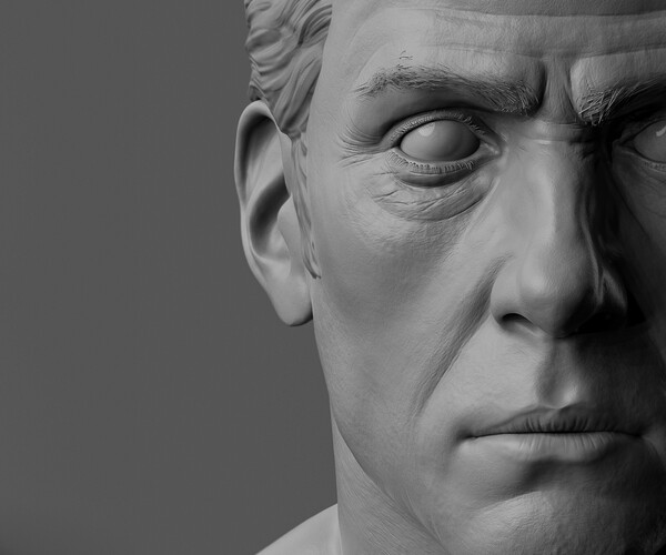 ArtStation - Male Portrait - Full Project | Resources