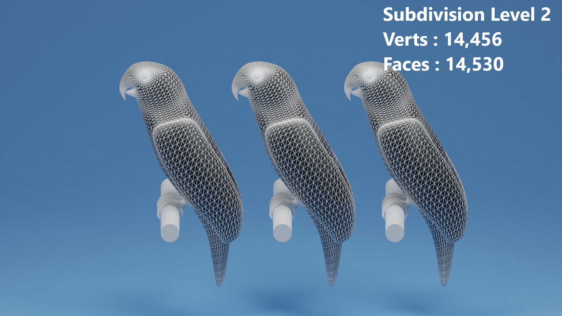 ArtStation - Cartoon Cute Bird Parrot 3D model | Resources