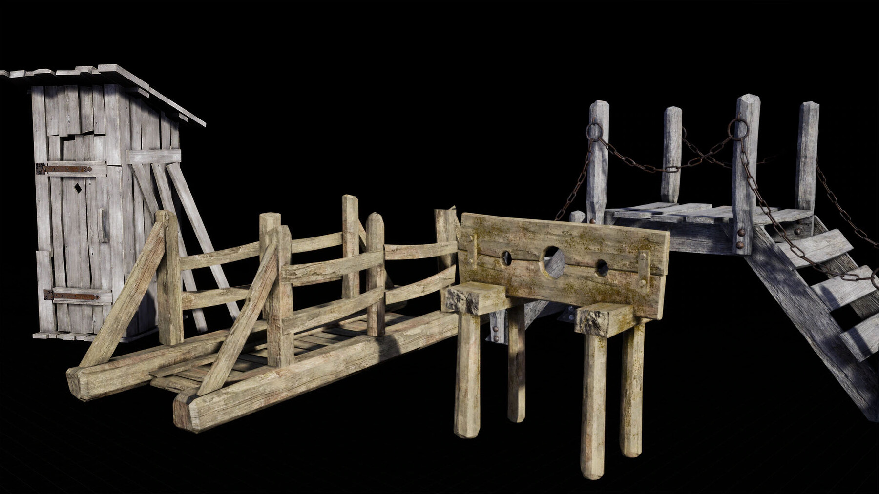 ArtStation - Medieval Town Props for Unity | Game Assets