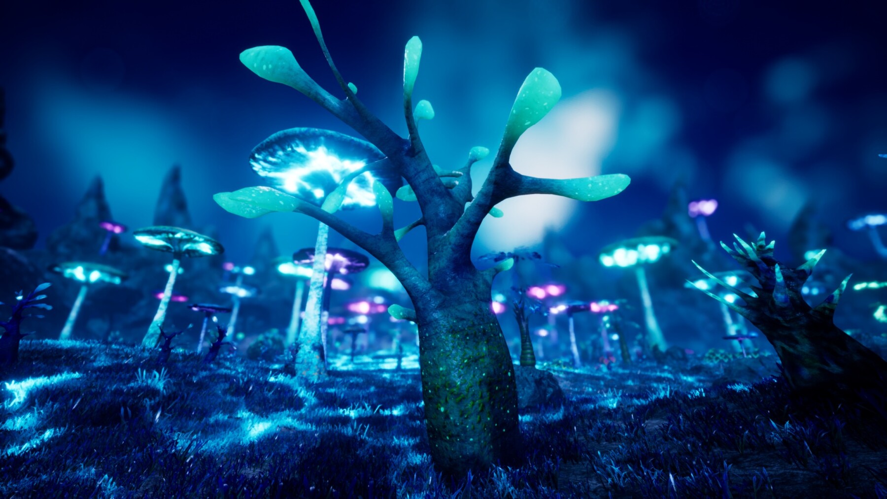 ArtStation - Alien Planet Fantasy Environment - Swamp Plants UE4 | Game ...